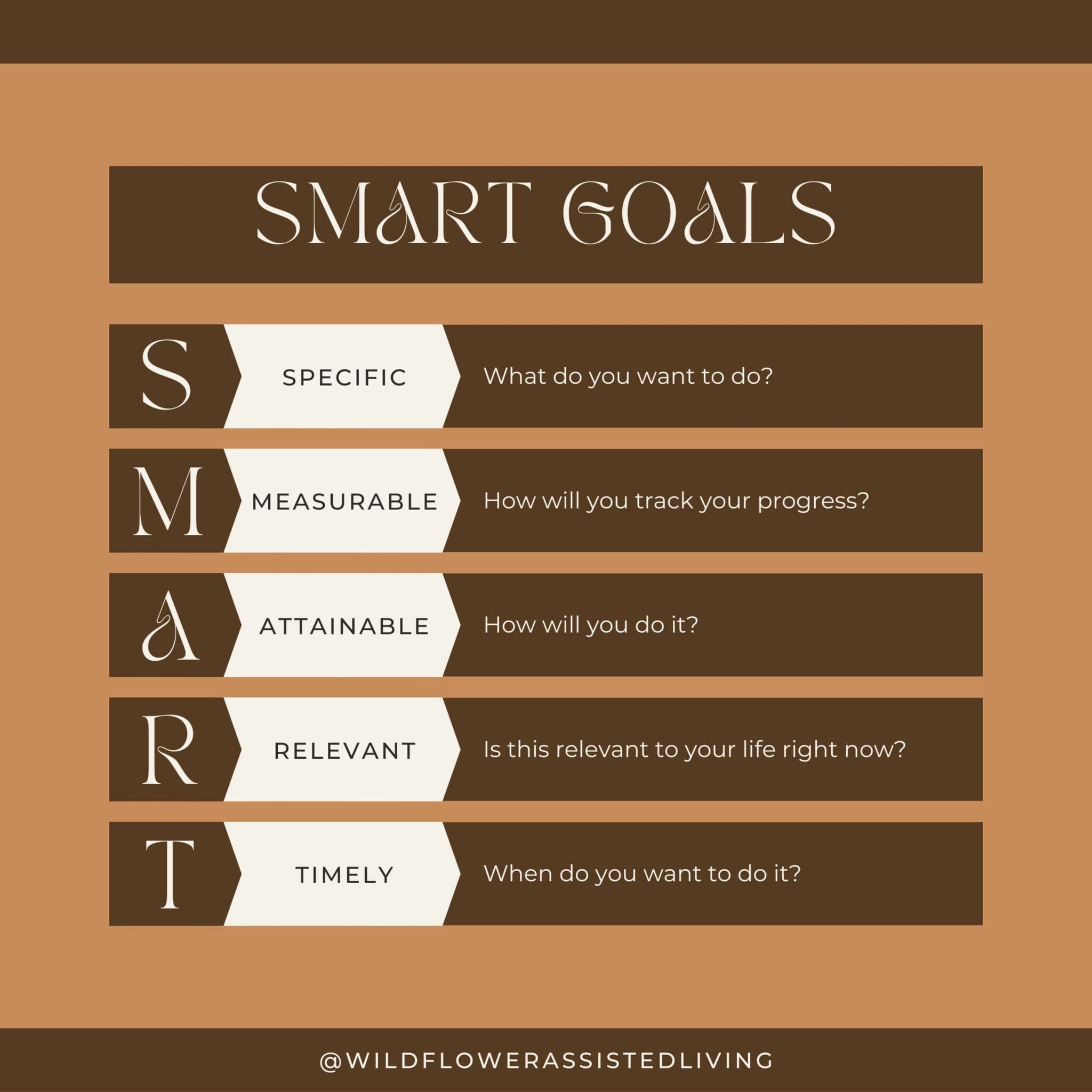 New Year's Goals for Seniors - The Wildflower of Rigby